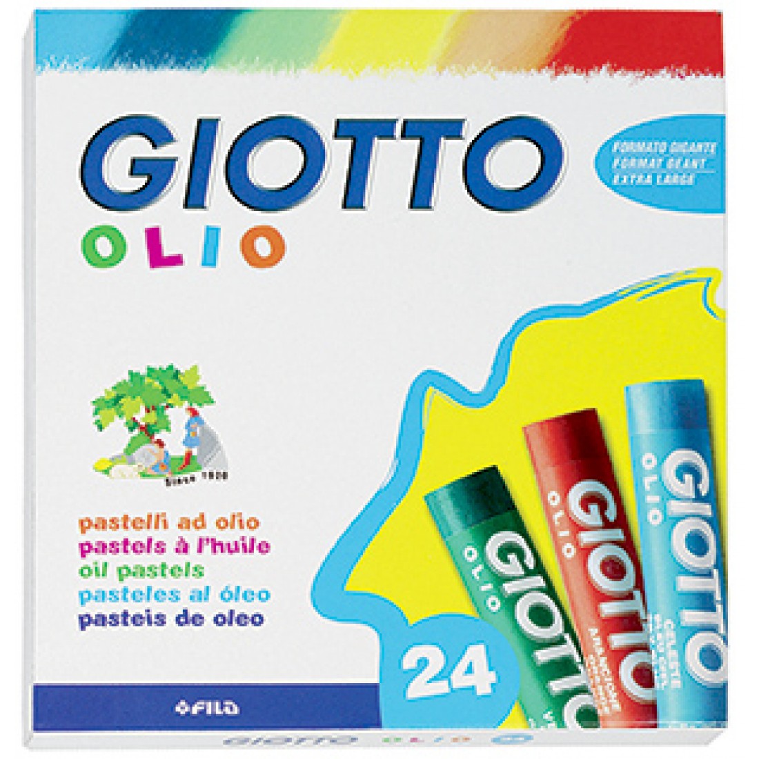 Colori ad olio Giotto 24pz